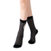 La Fleur Sheer Floral Jacquard Mesh Crew Sock | Tulips – Sock Season